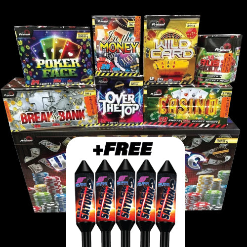 Up the Ante Barrage Pack + Free Black Saturn Rockets | Explosive ...
